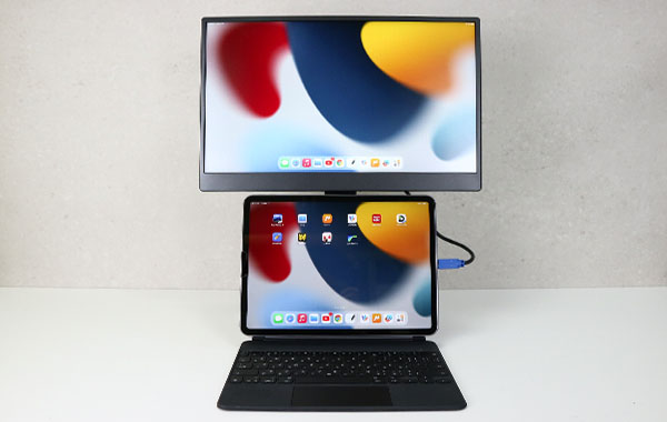 Stacked Dual Monitors with Stage Manager on iPadOS 16 | Gechic