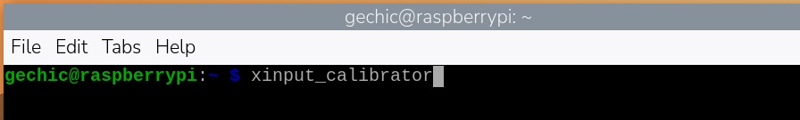 Raspberry Pi でのタッチモニター設置とタッチパネル補正 | Gechic
